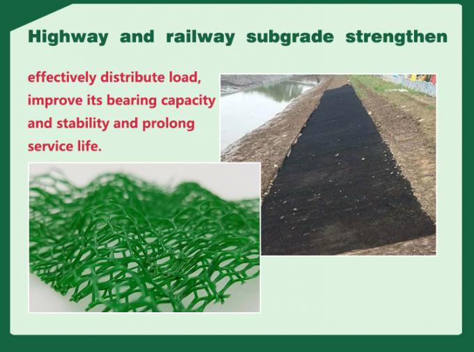 Auxiliary Engineering Reinforced 3D Geomat Geonet material