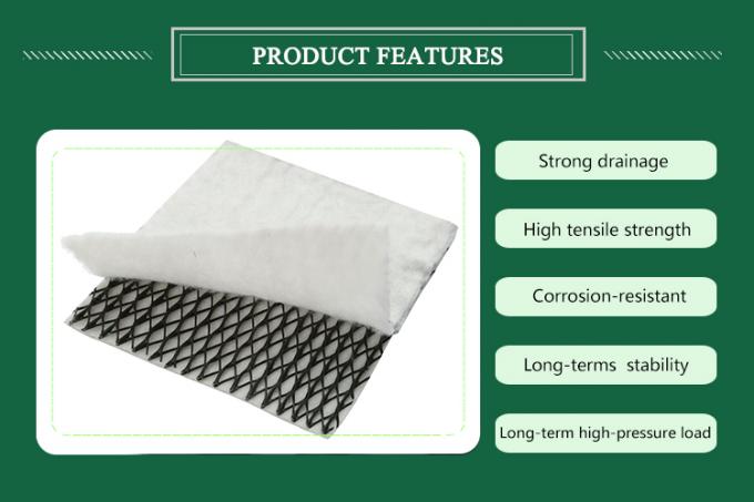 High Density Composite Drainage Network Geotextile Drainage Geonet